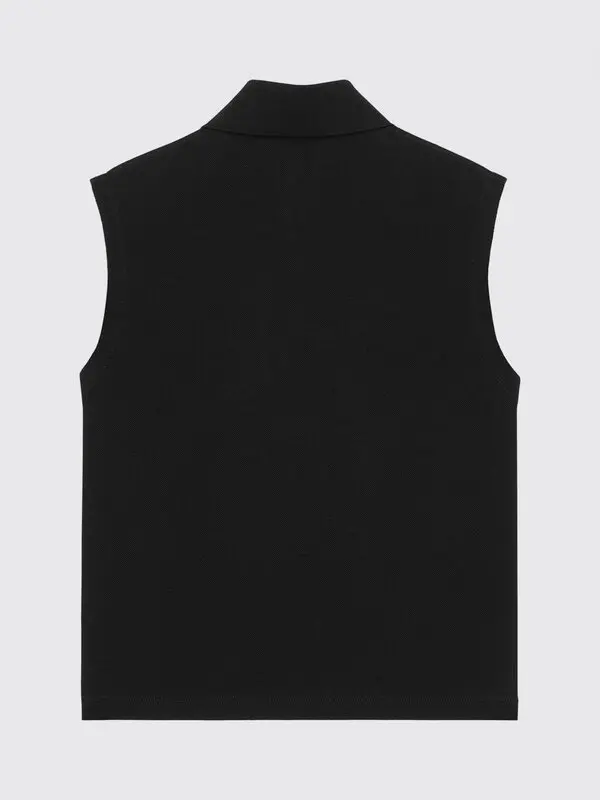 Saint Laurent Sleeveless Polo Shirt