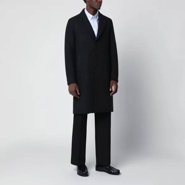 Harris Wharf London Single-breasted Wool Coat - Gray