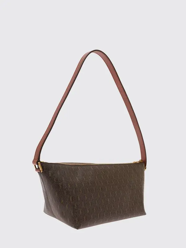 Saint Laurent Monogram Shoulder Bag - Red