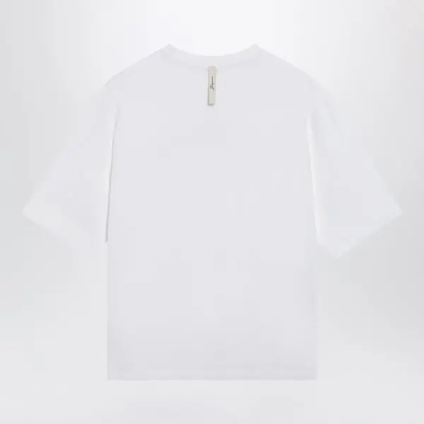 Jacquemus Cotton And Hemp Jersey T-shirt With Logo