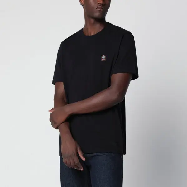 PARAJUMPERS Cotton T-shirt With Logo Patch