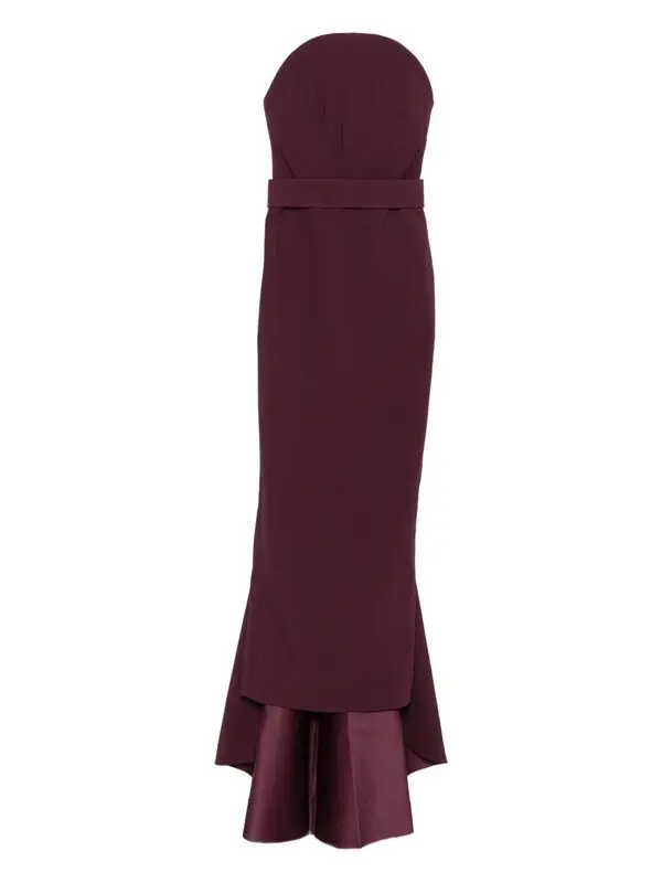 Solace London Citra Strapless Maxi Dress