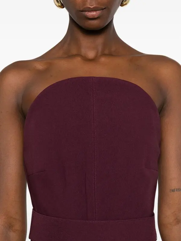 Solace London Citra Strapless Maxi Dress