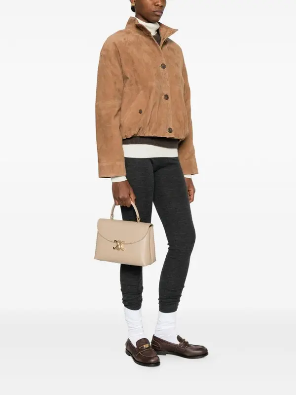 Celine Nino Medium Leather Handbag - Multicolor