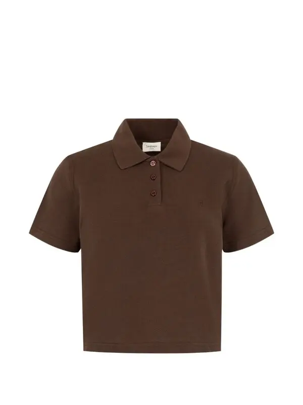 Saint Laurent Cotton Polo Shirt - Multicolor