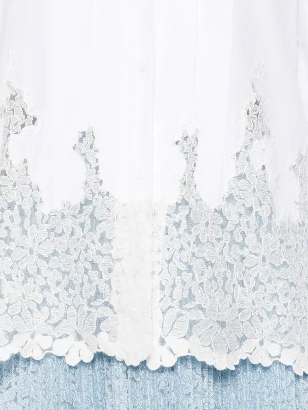 ERMANO SCERVINO Ermanno Scervino Embroidered Lace Shirt