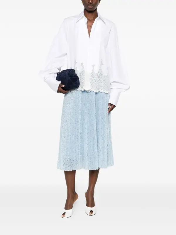 ERMANO SCERVINO Ermanno Scervino Embroidered Lace Shirt