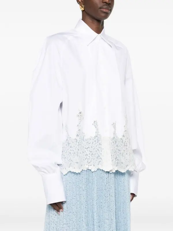 ERMANO SCERVINO Ermanno Scervino Embroidered Lace Shirt