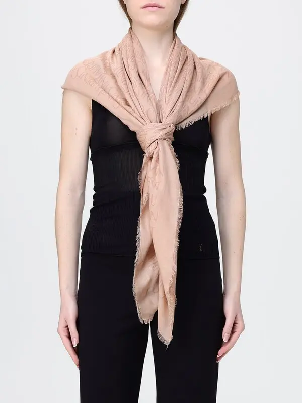 Saint Laurent Scarf Beige