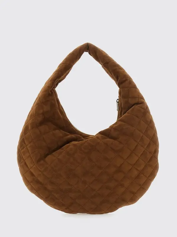 Saint Laurent Quilted Shoulder Bag - Brown