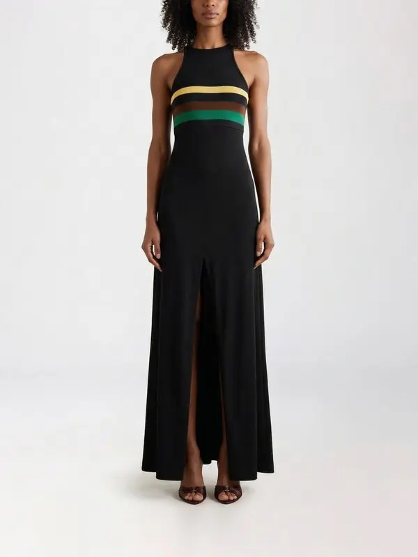 Saint Laurent Maxi Dress - Black