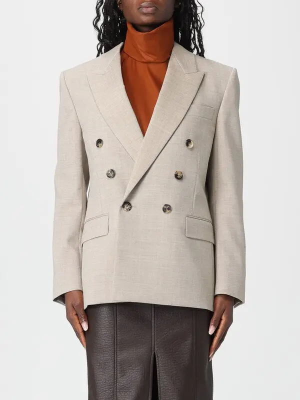 Saint Laurent Jacket Beige