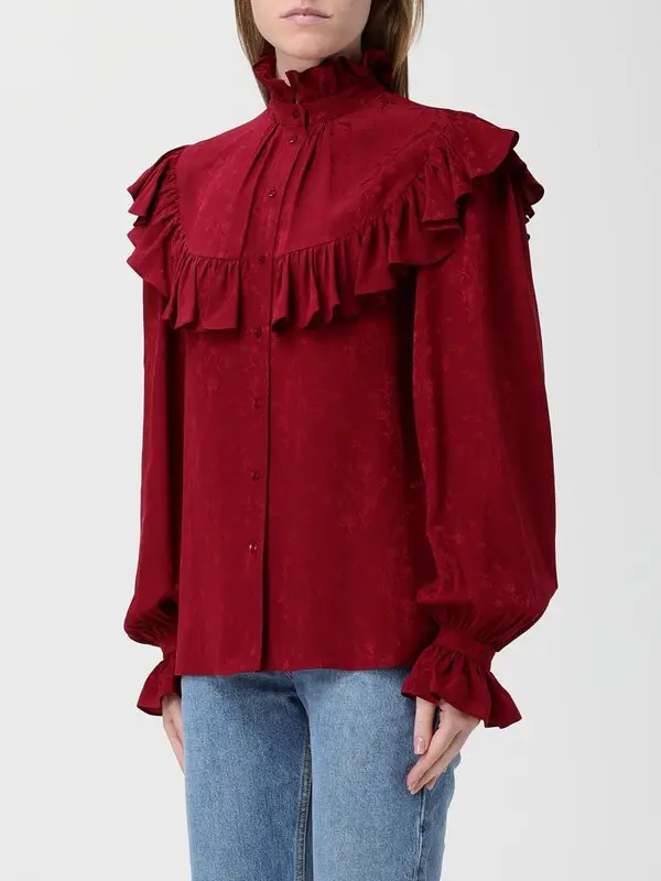 Saint Laurent Amaranth Blouse