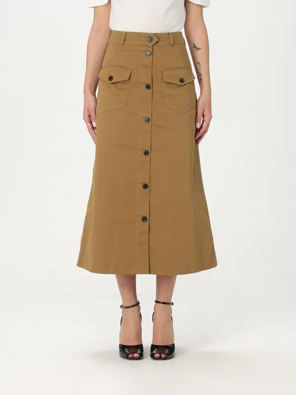 Saint Laurent Skirt Beige