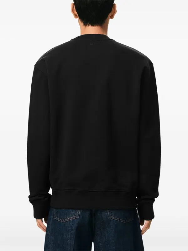 AMI Paris De Coeur Cotton Sweatshirt - Multicolor