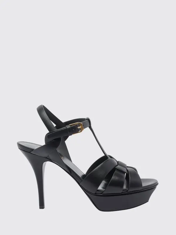Saint Laurent Heeled Sandals - Black