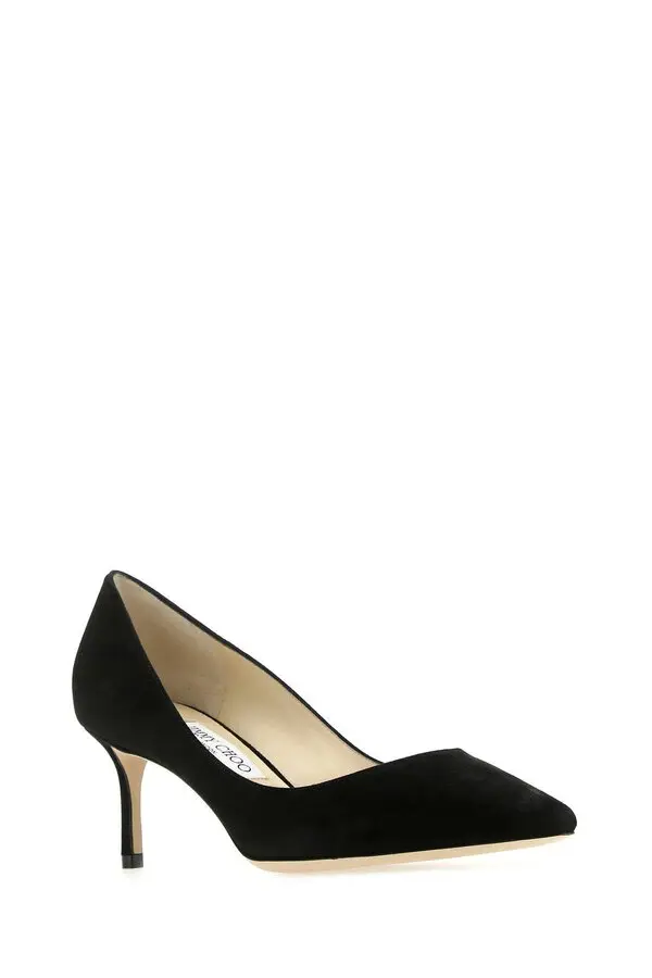 JIMMY CHOO Suede Romy 60 Pumps