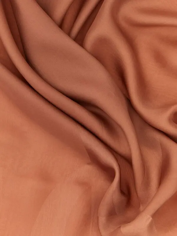 Saint Laurent Neck Scarf - Brown