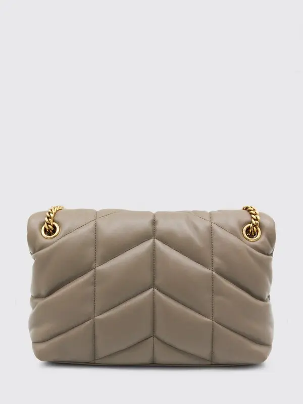 Saint Laurent Shoulder Bag Beige