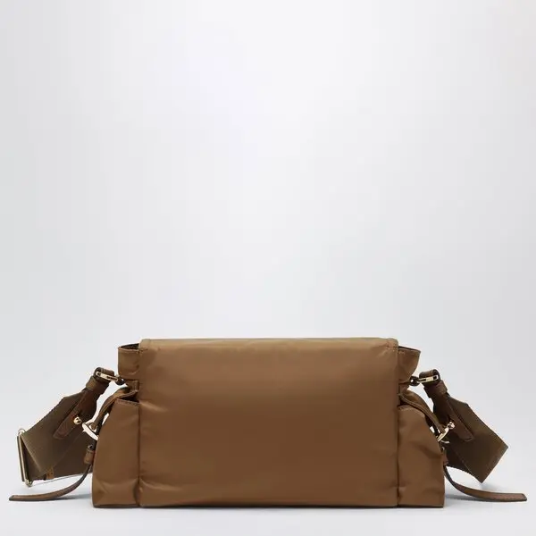 Prada Explore Medium Bag In Brandy Re-nylon