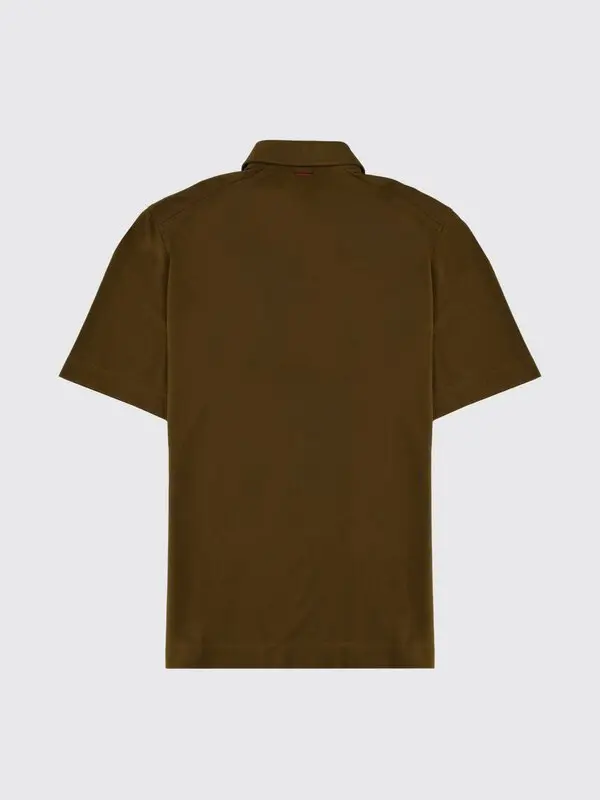 Zegna Polo Shirt Grass Green - Multicolor