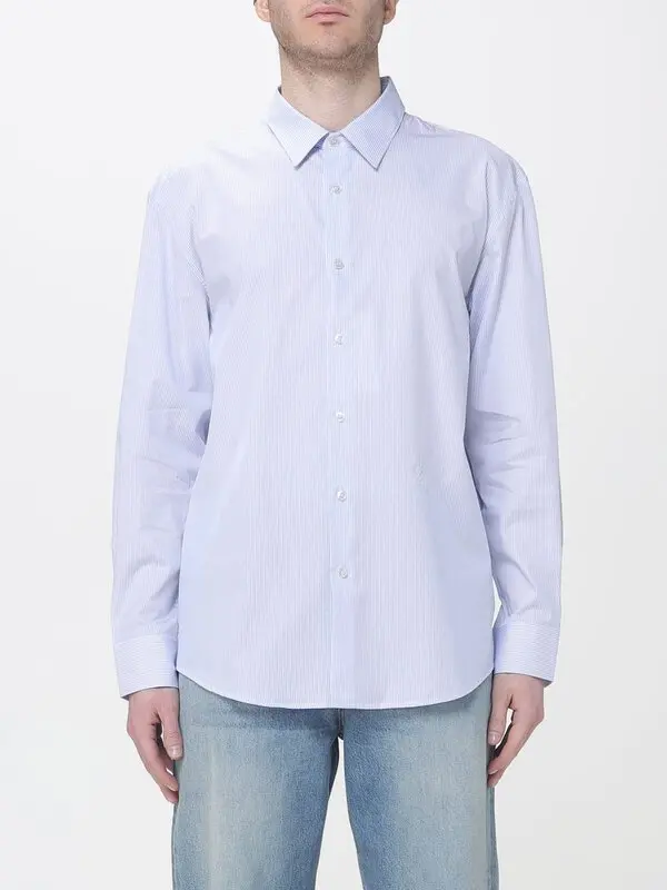 Saint Laurent Shirt Gnawed - Blue