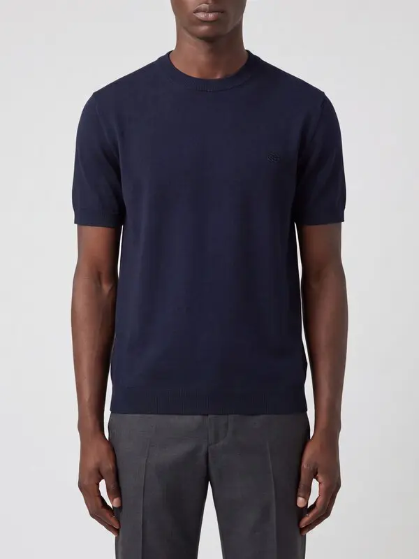 Gucci Short Sleeve Sweater - Blue