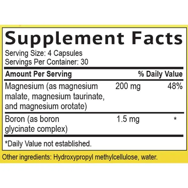 SMIDGE Morning Magnesium 120 Capsules