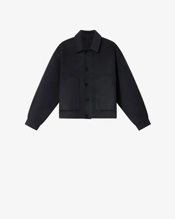 Isabel Marant Étoile Casper Double-faced Wool And Cashmere Jacket