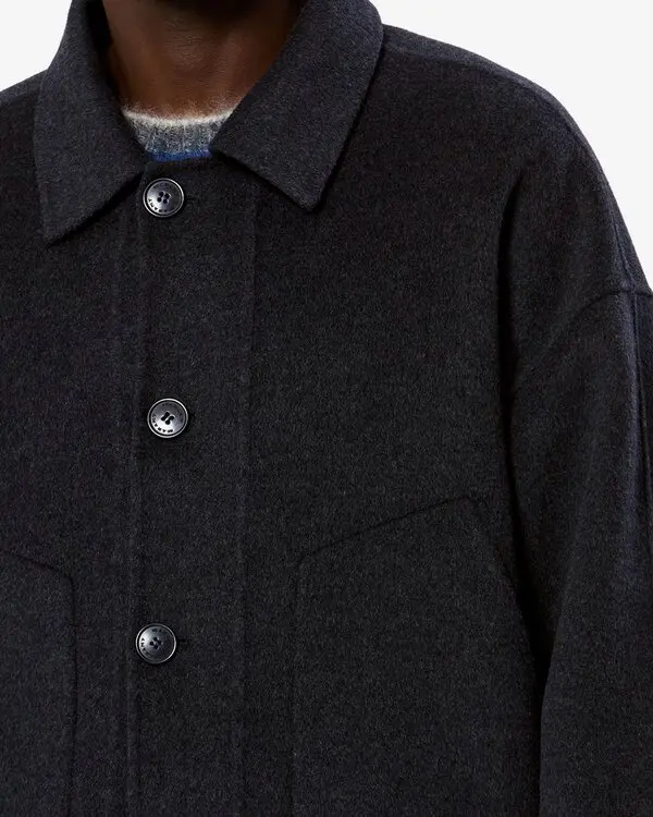 Isabel Marant Étoile Casper Double-faced Wool And Cashmere Jacket