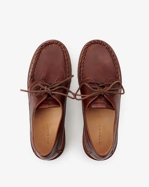 Isabel Marant Étoile Byren Boat Moccasins