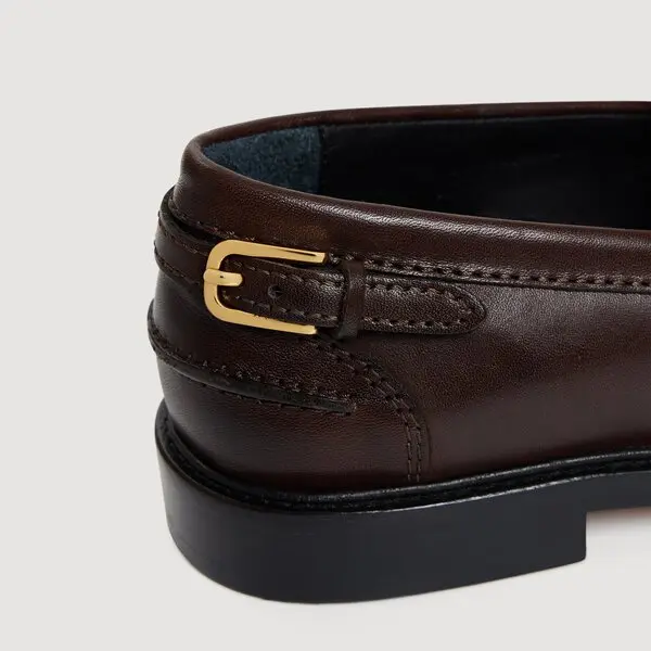 Sandro Buckle Loafers