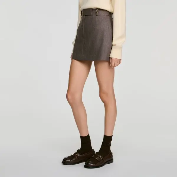 Sandro Buckle Loafers