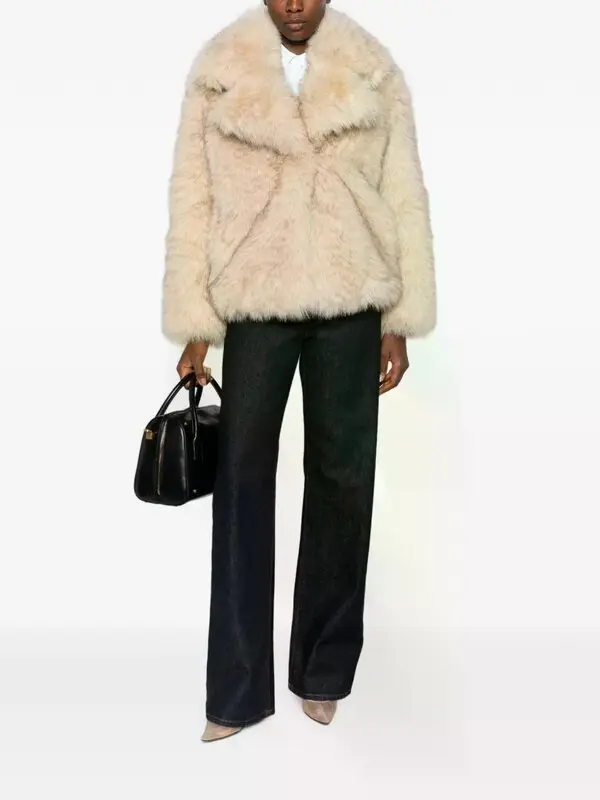 Maje Oversized Shawl-collar Jacket