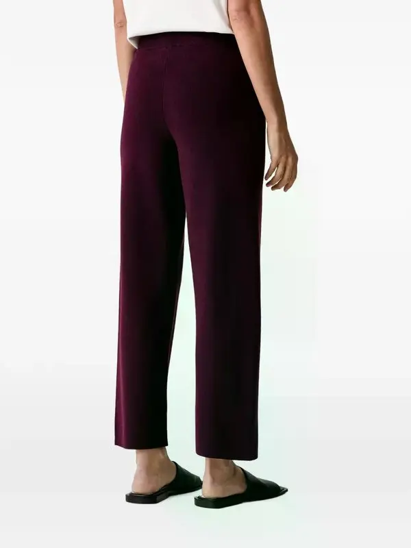 Joseph Ribkoff Drawstring Fine-knit Straight Trousers