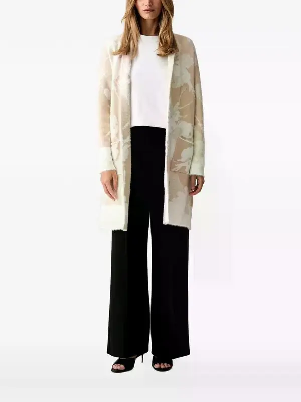 Joseph Ribkoff Floral Print Long Cardigan
