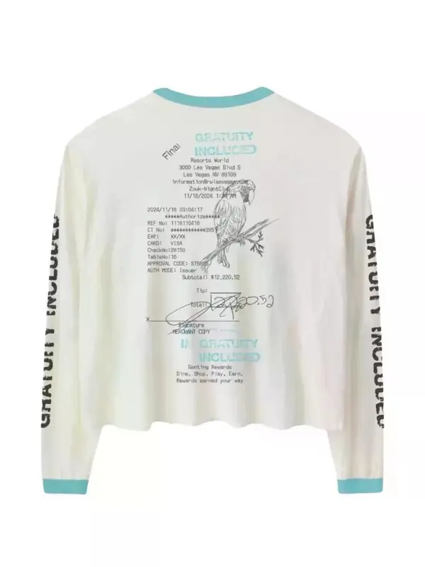 STADIUM GOODS Graphic-print Long-sleeve T-shirt