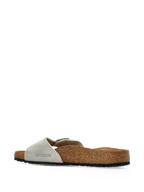 BIRKENSTOCK Madrid Buckle Suede Slides