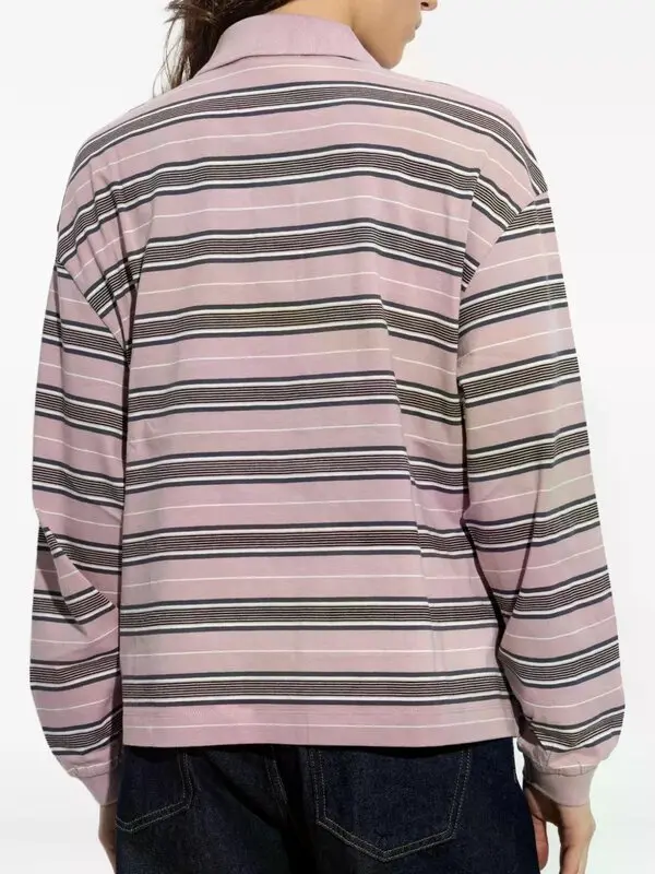 Carhartt Work In Progress Striped Long Sleeve Polo Shirt