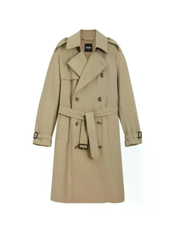 BOSS Double-breasted Trench Coat