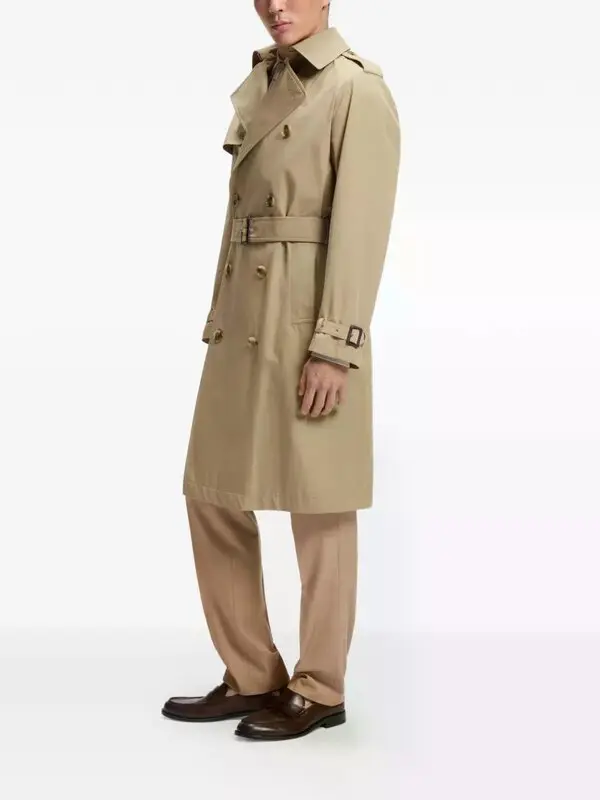 BOSS Double-breasted Trench Coat
