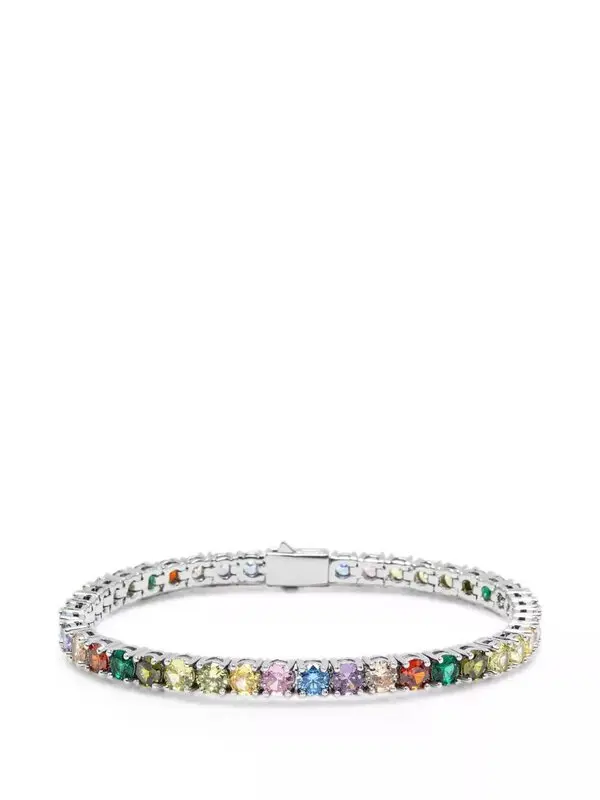NIALAYA JEWELRY Tennis Zirconia-embellishment Bracelet