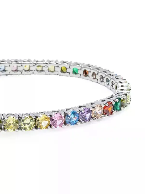 NIALAYA JEWELRY Tennis Zirconia-embellishment Bracelet