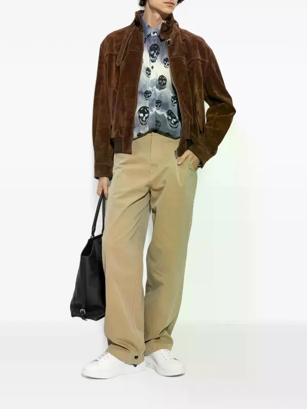 Alexander McQueen Skull-motif Tie-dye Shirt