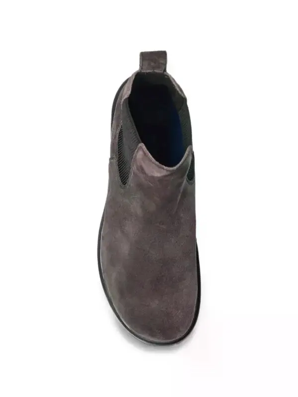 BIRKENSTOCK Suede Ankle Boots With Lug Sole