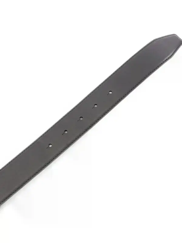 Balenciaga Bb Logo Buckle Leather Belt