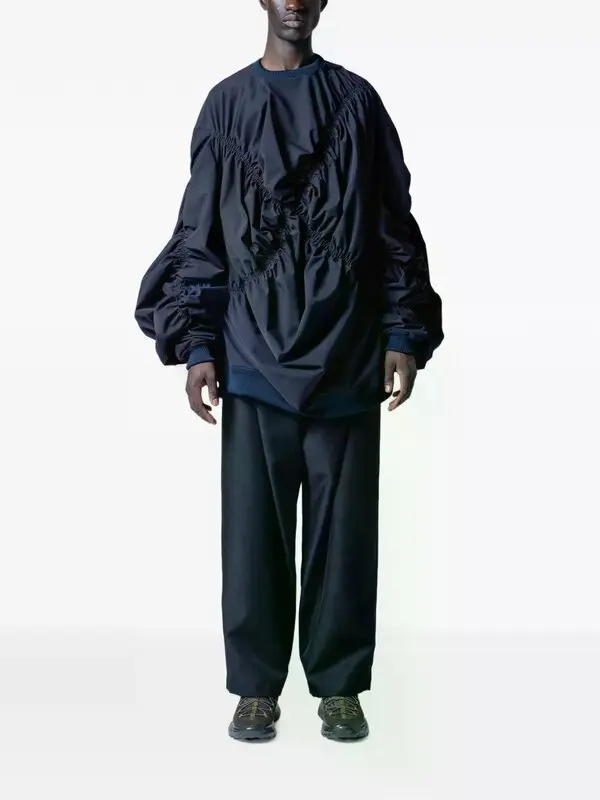 YOSHIOKUBO Ruched Detail Oversized Top