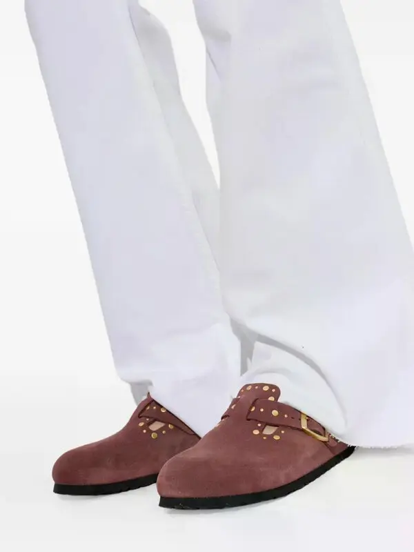 BIRKENSTOCK Boston Rivet-border Clogs - Pink