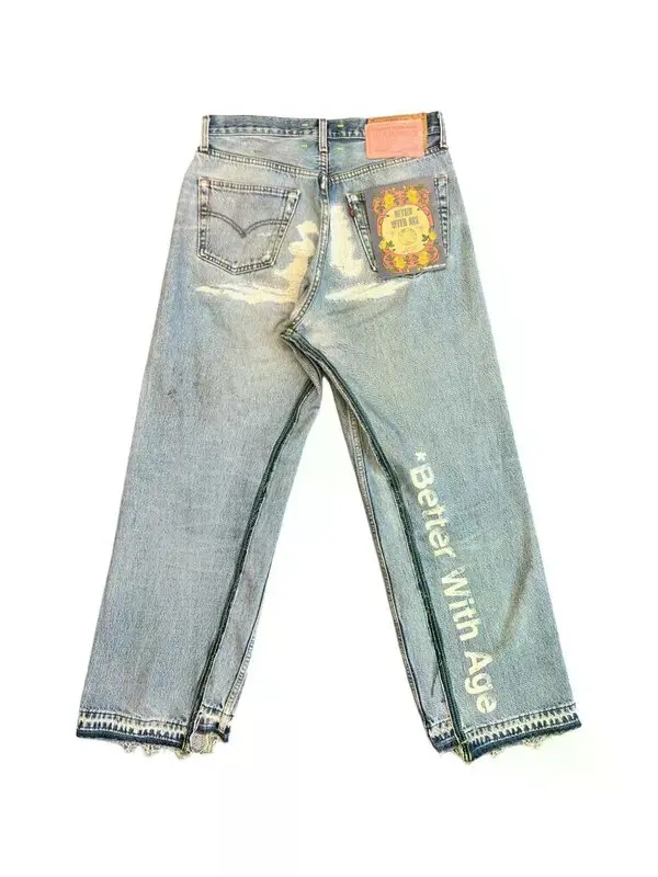 BETTER WITH AGE Wide-leg Jeans