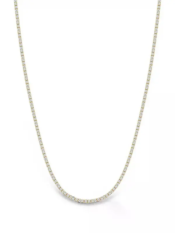 NIALAYA JEWELRY Mini Tennis Necklace - Gold